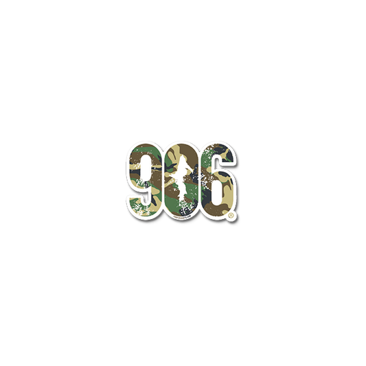 Sticker - "906" Window Decal 3"